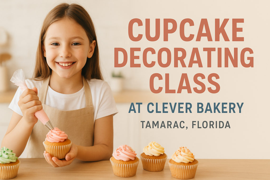 Cupcake Decorating Class - Clever Bakery